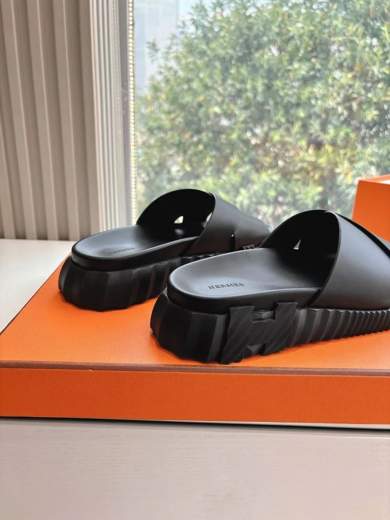 Indistinguishable Hermes Slippers