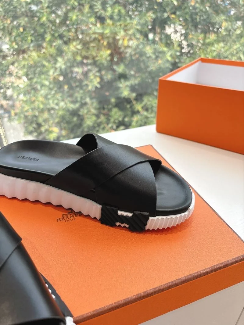 Indistinguishable Hermes Slippers