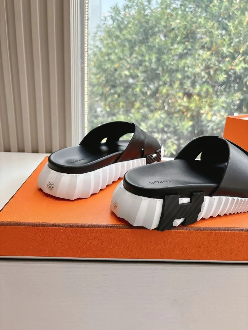 Indistinguishable Hermes Slippers