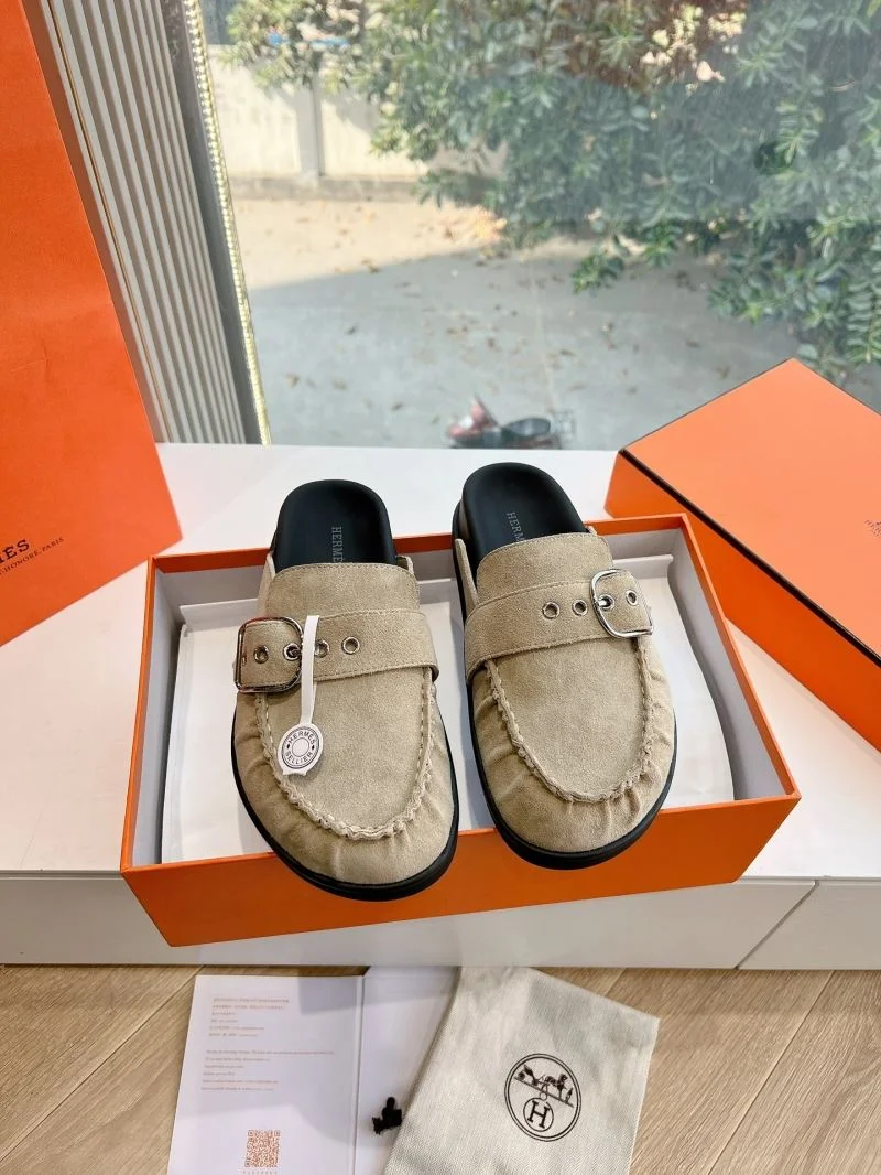 Hermes Slippers