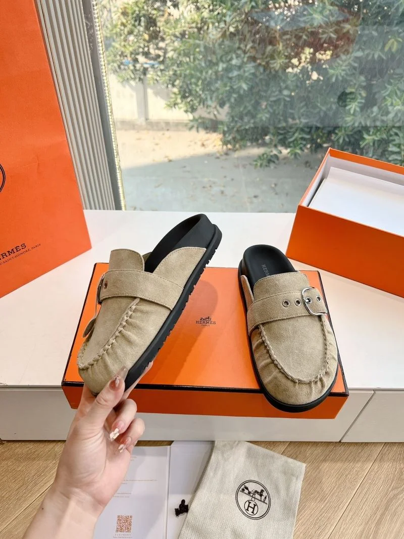 Exact replica Hermes Slippers