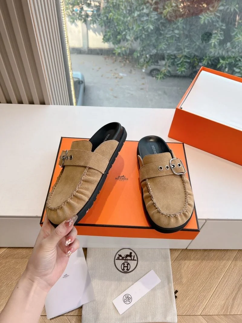 1:1 copy Hermes Slippers