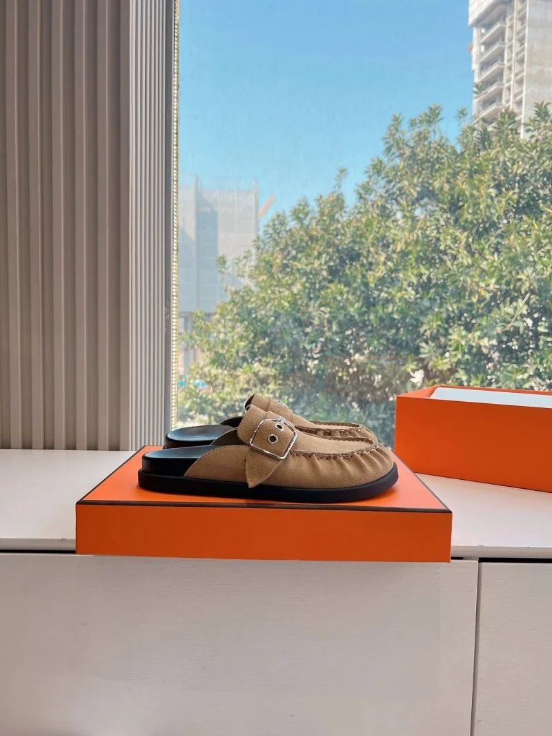 1:1 copy Hermes Slippers