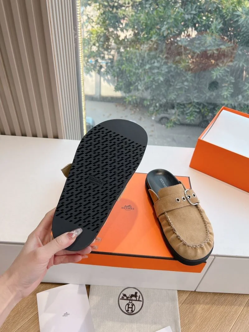 1:1 copy Hermes Slippers