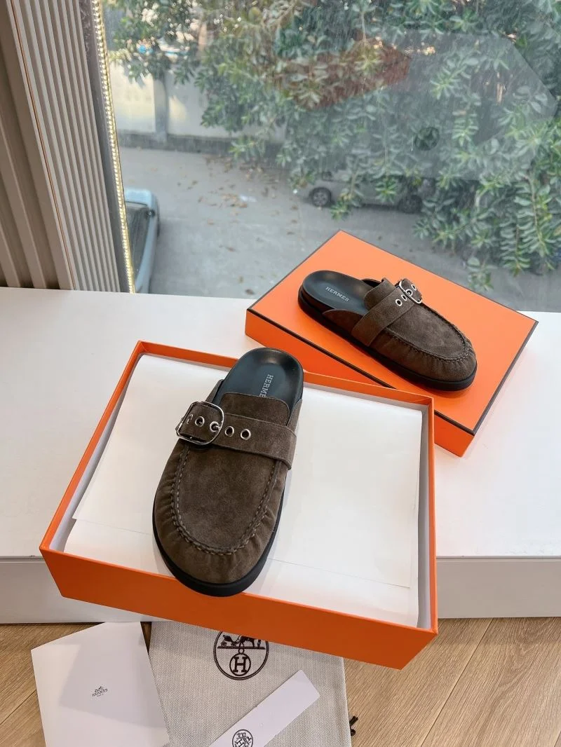 Mirror quality Hermes Slippers