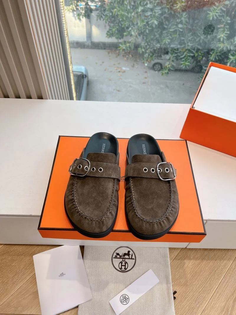 Mirror quality Hermes Slippers