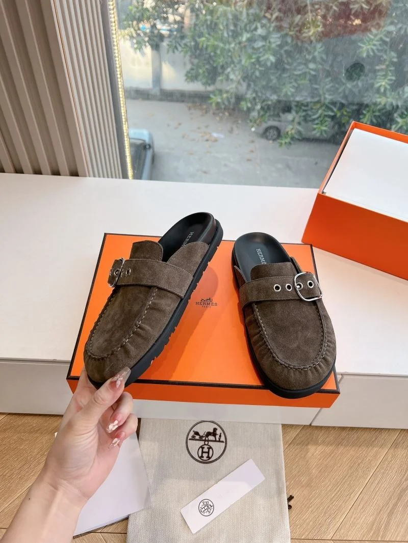 Mirror quality Hermes Slippers