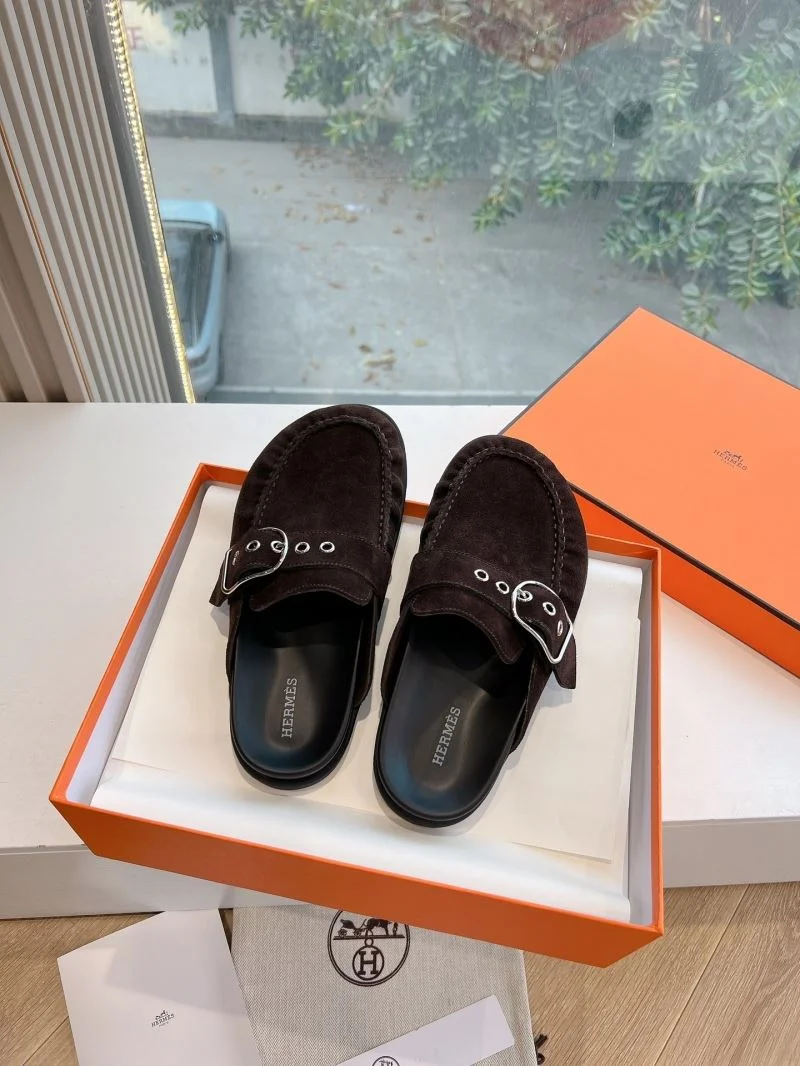 Brand-authenticated Hermes Slippers