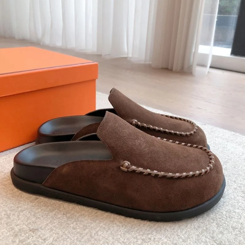 Indistinguishable Hermes Slippers