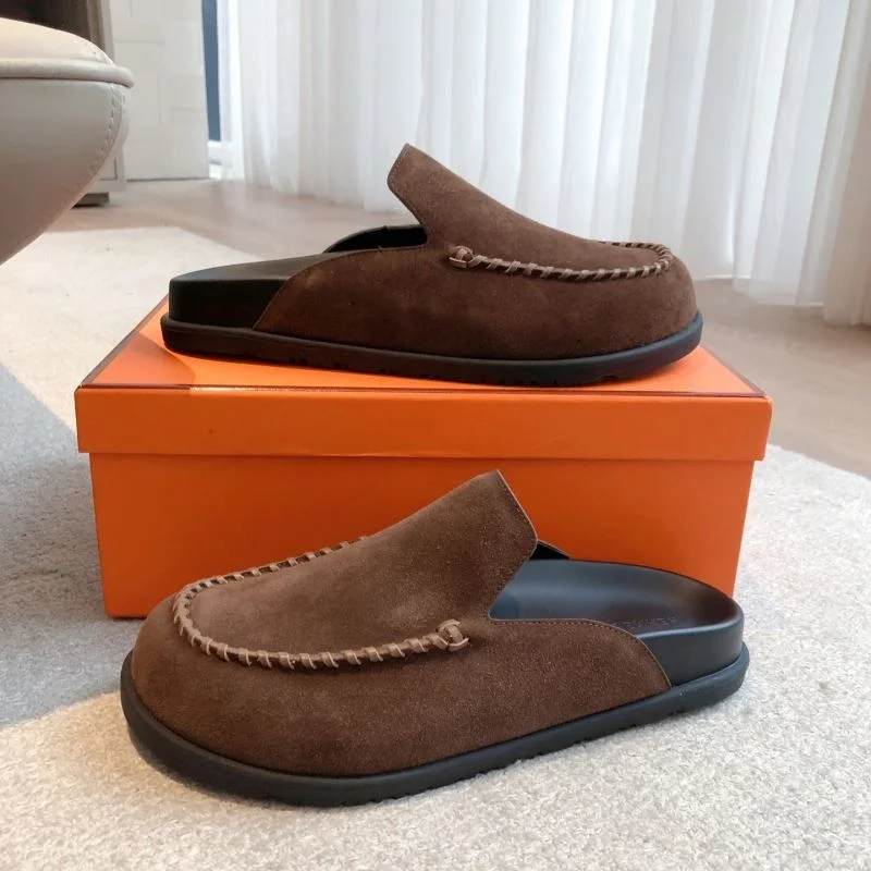 Indistinguishable Hermes Slippers