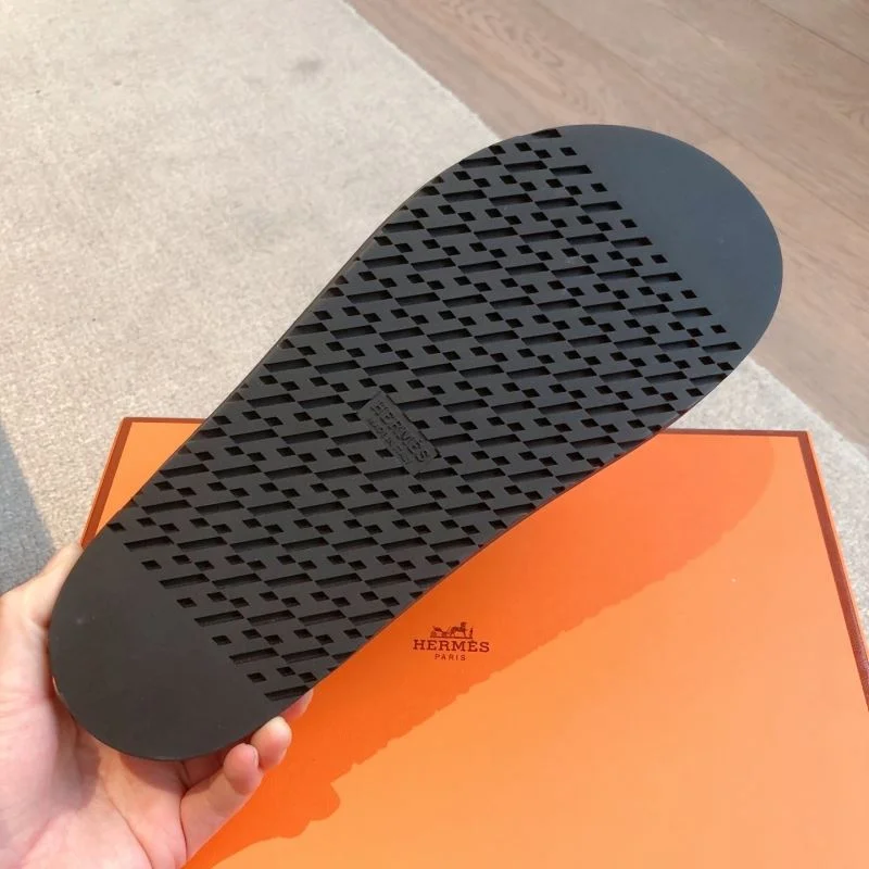 Indistinguishable Hermes Slippers