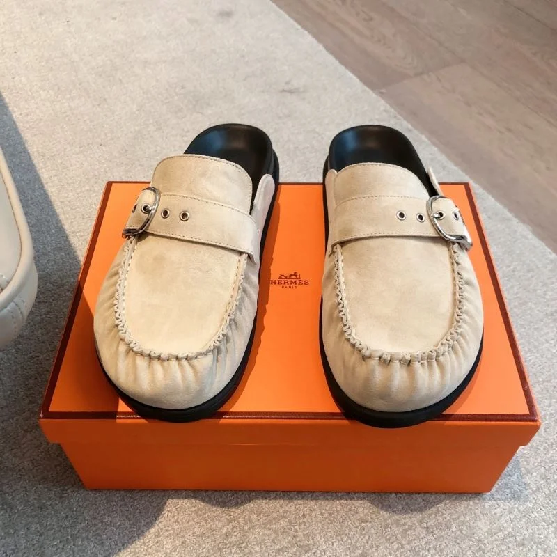 Real Hermes Slippers