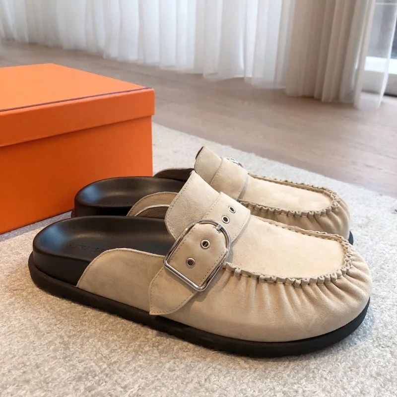 Real Hermes Slippers