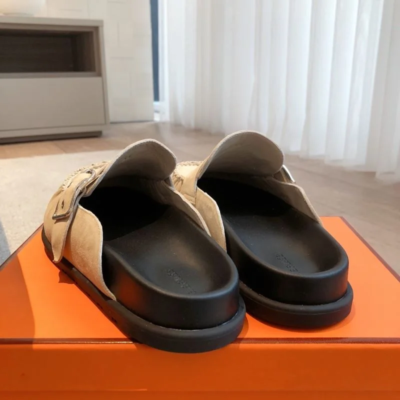 Real Hermes Slippers