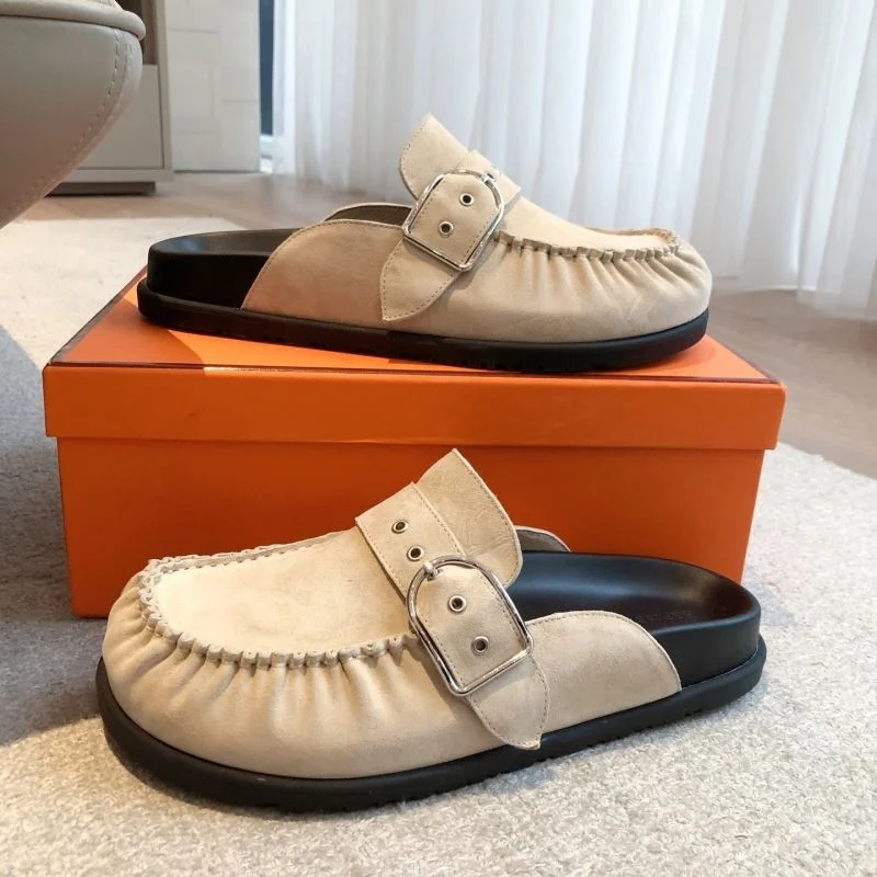 Real Hermes Slippers
