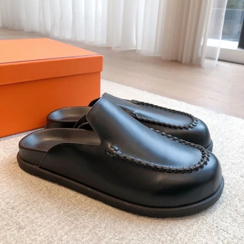 1:1 copy Hermes Slippers