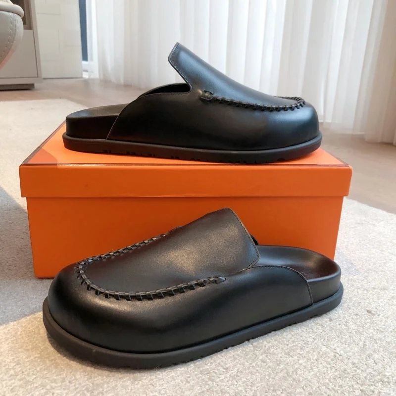 1:1 copy Hermes Slippers