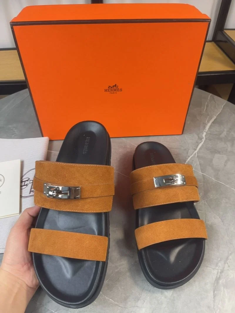 Mirror quality Hermes Slippers