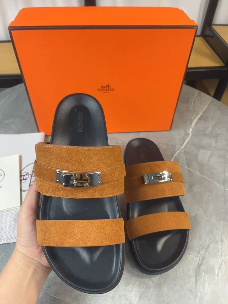 Mirror quality Hermes Slippers