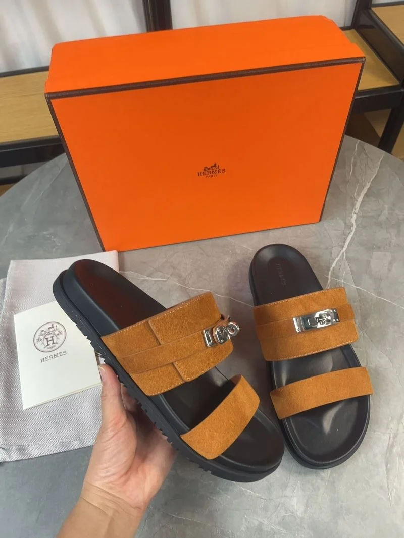 Mirror quality Hermes Slippers
