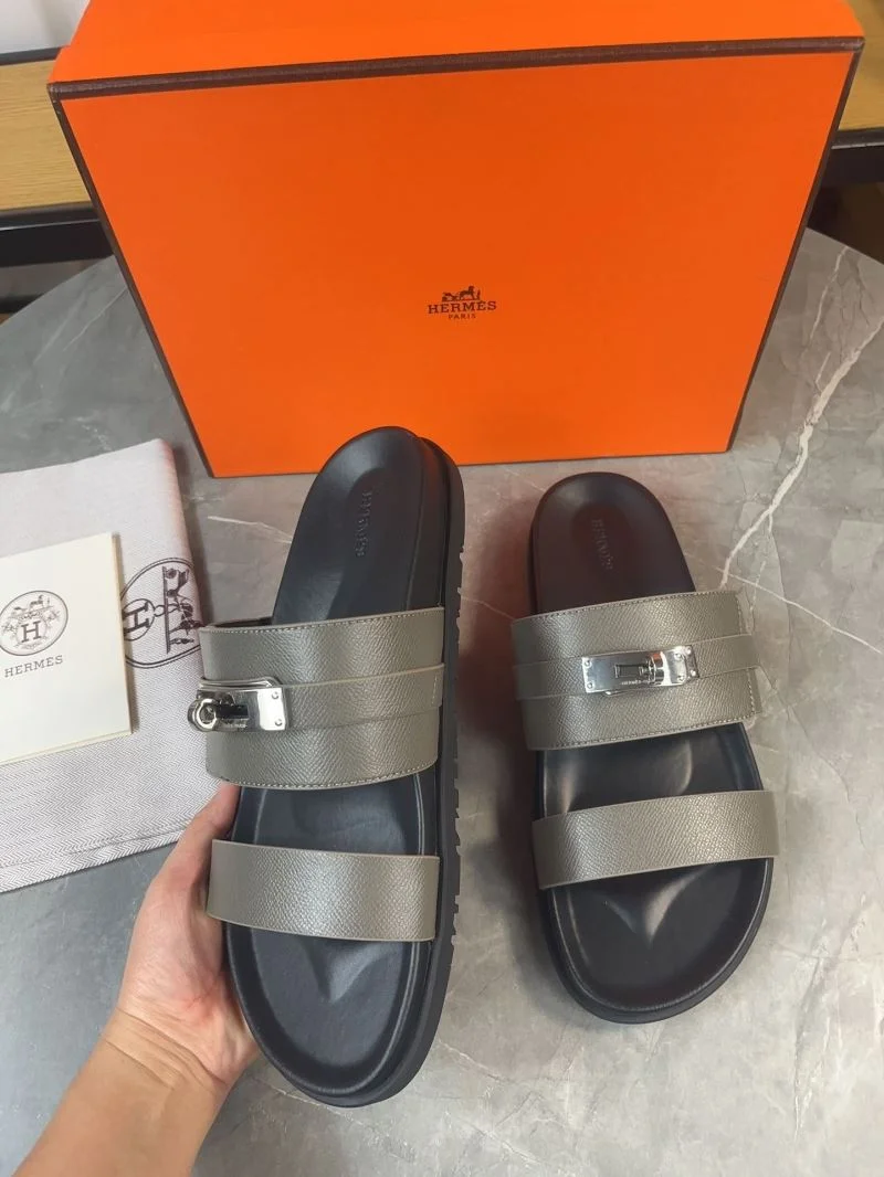 Mirror quality Hermes Slippers
