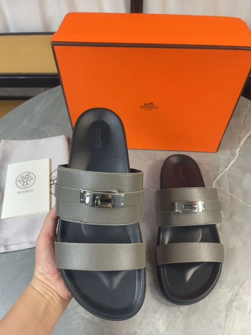 Mirror quality Hermes Slippers