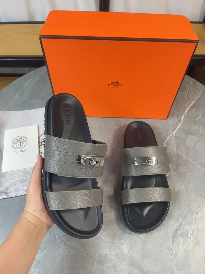 Mirror quality Hermes Slippers