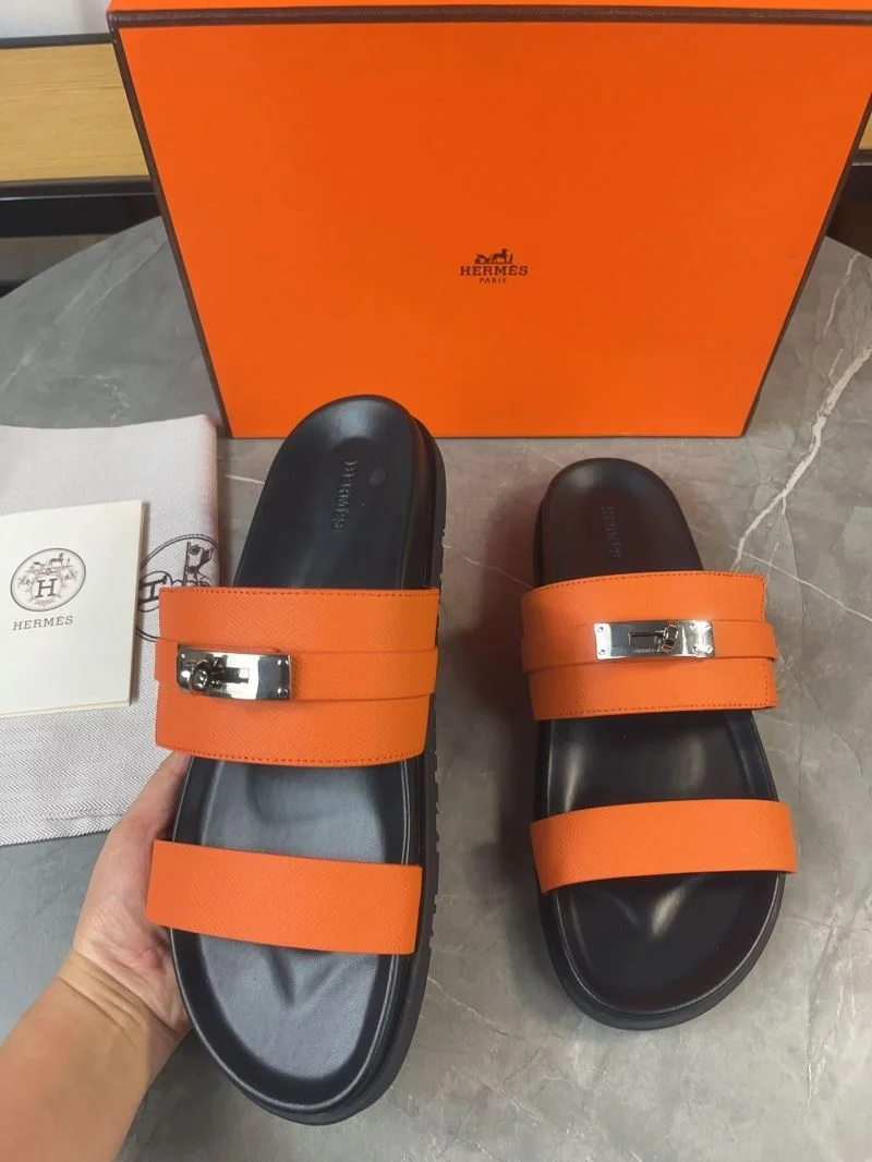 Brand-authenticated Hermes Slippers