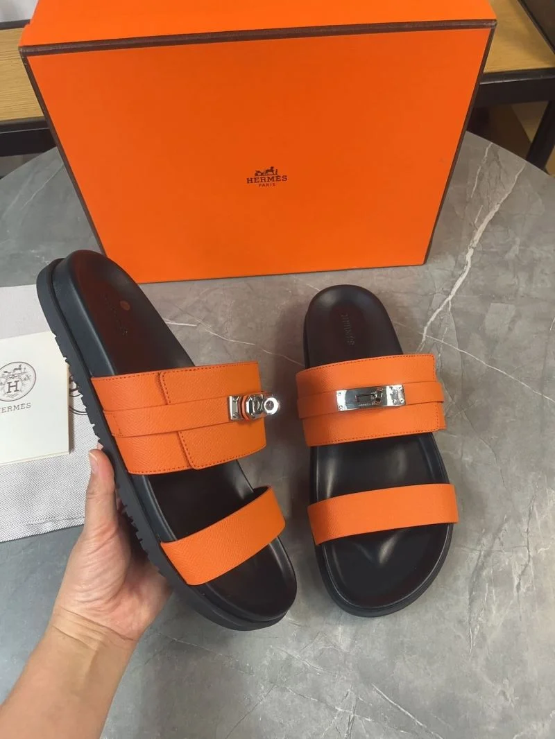 Brand-authenticated Hermes Slippers