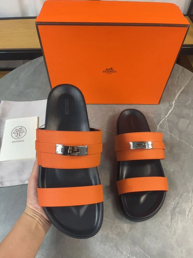 Brand-authenticated Hermes Slippers