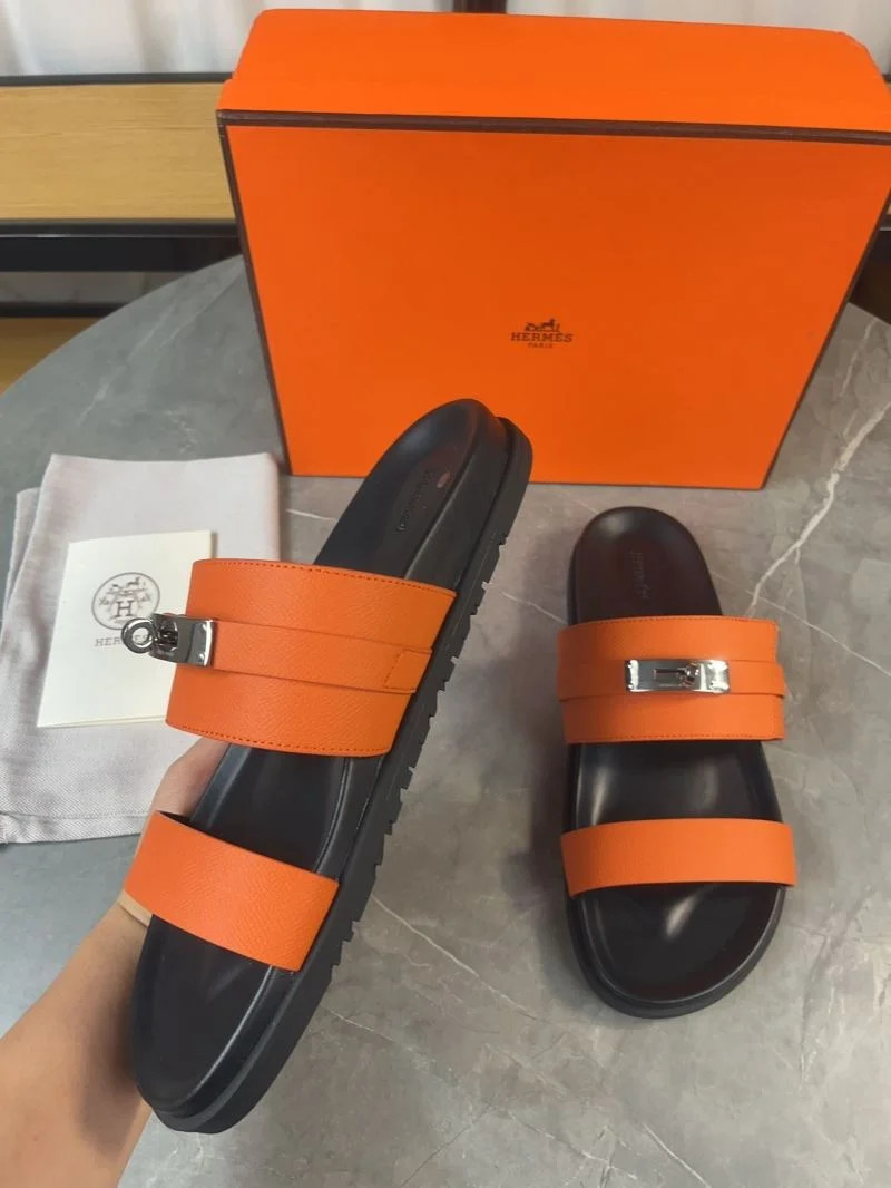 Brand-authenticated Hermes Slippers