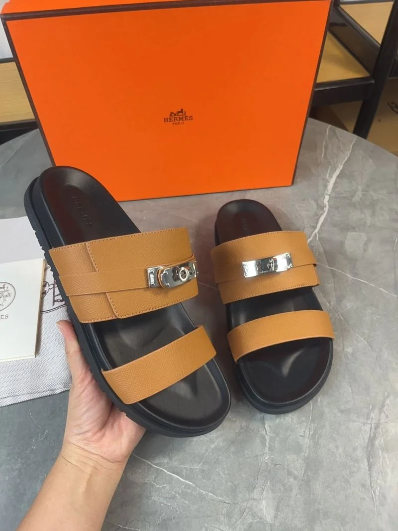 1:1 copy Hermes Slippers