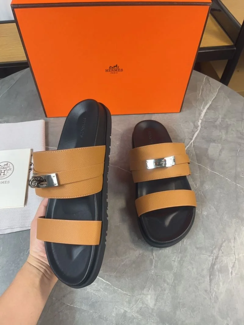 1:1 copy Hermes Slippers