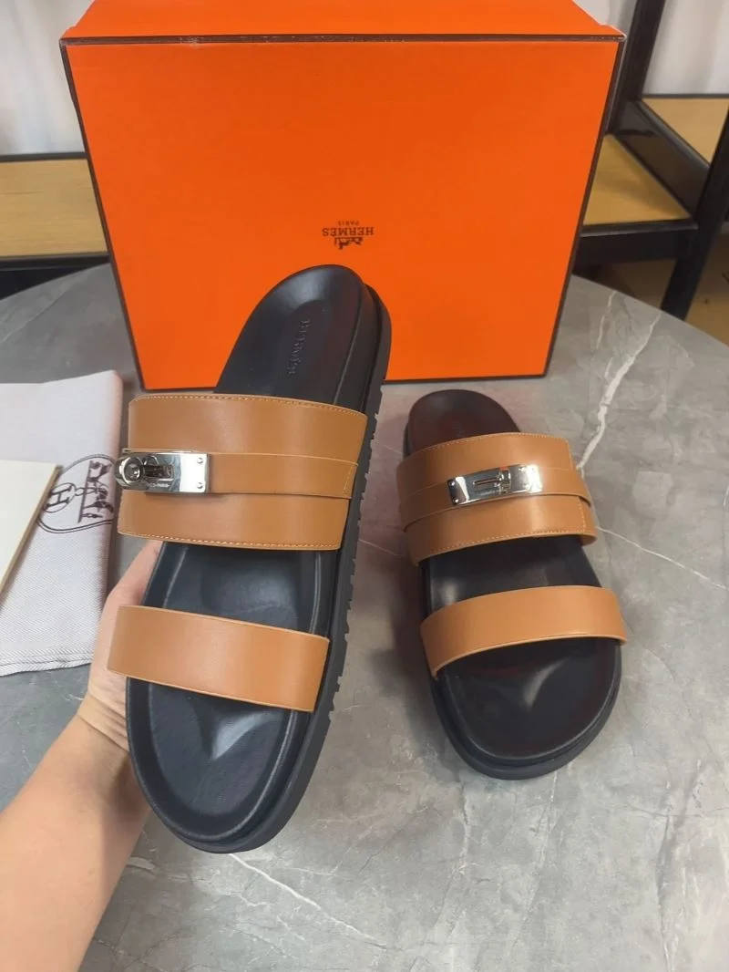 Real Hermes Slippers