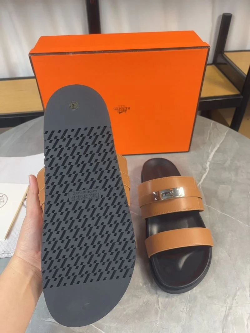 Real Hermes Slippers