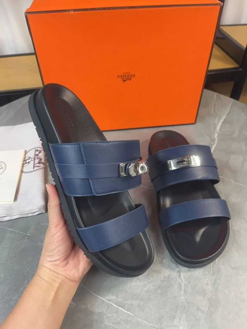 Mirror quality Hermes Slippers