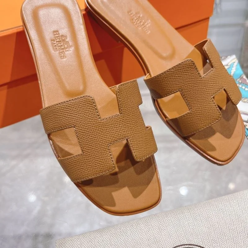 Indistinguishable Hermes Slippers