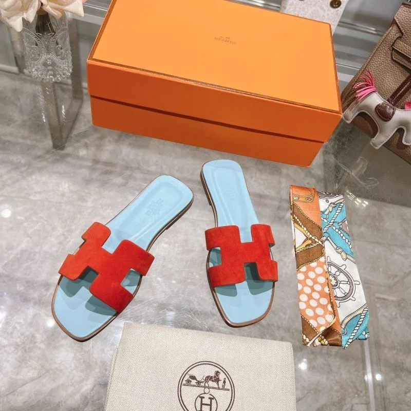 1:1 copy Hermes Slippers