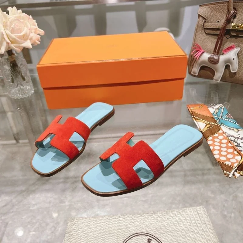 1:1 copy Hermes Slippers