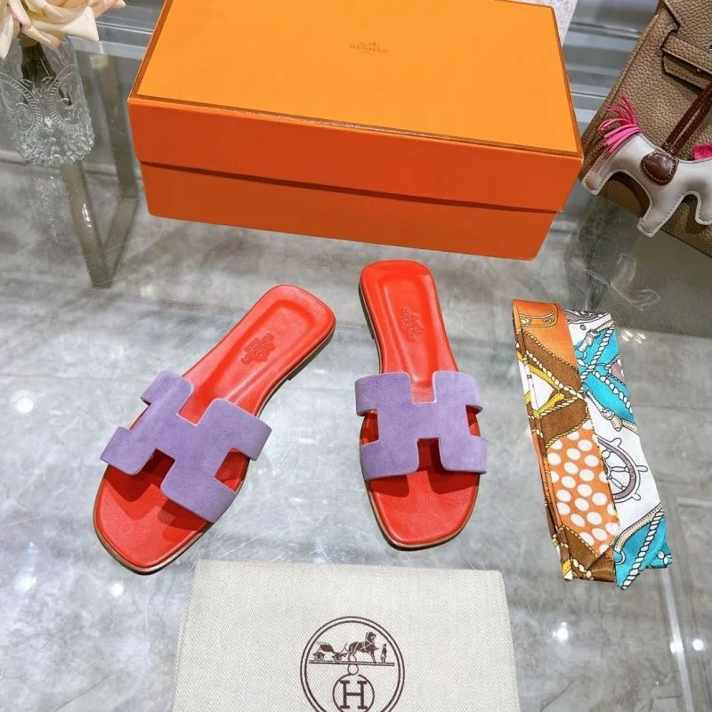 Brand-authenticated Hermes Slippers