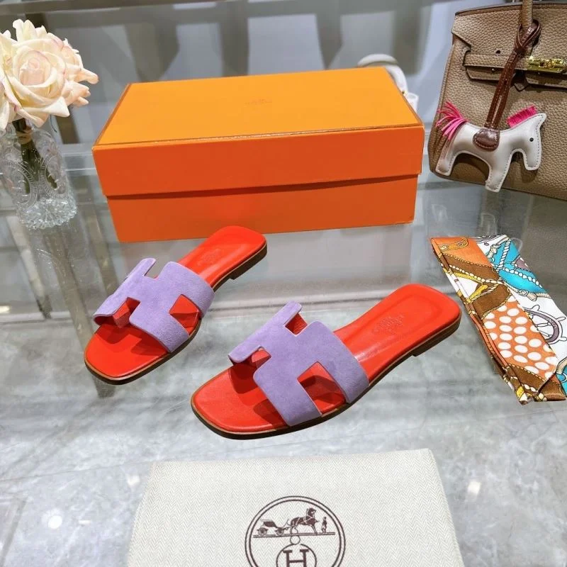 Brand-authenticated Hermes Slippers