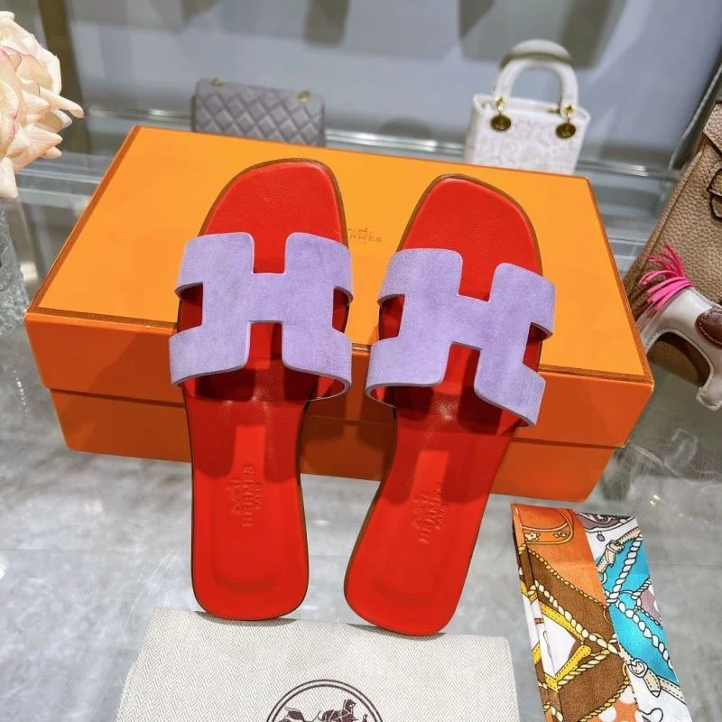 Brand-authenticated Hermes Slippers