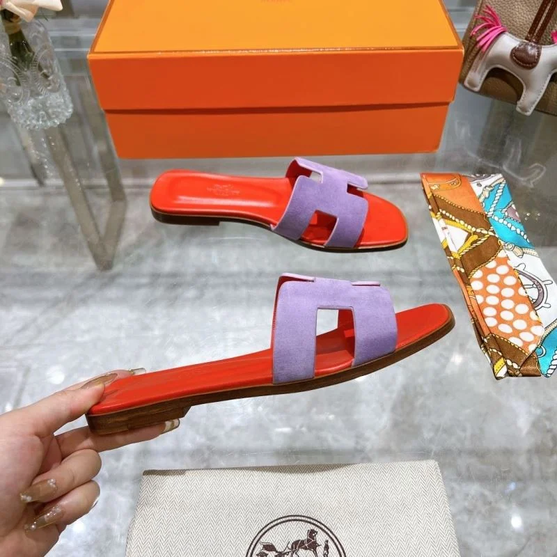 Brand-authenticated Hermes Slippers