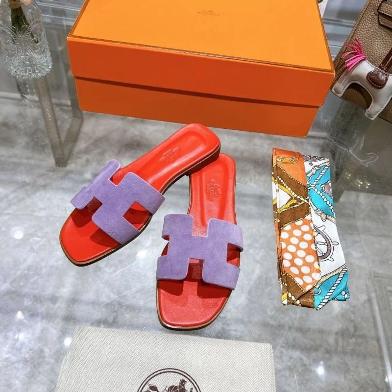Brand-authenticated Hermes Slippers