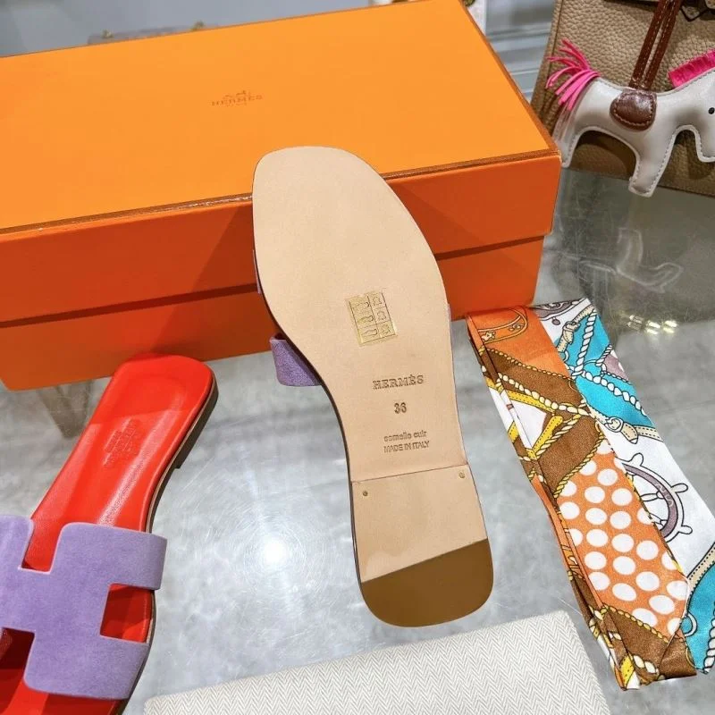 Brand-authenticated Hermes Slippers