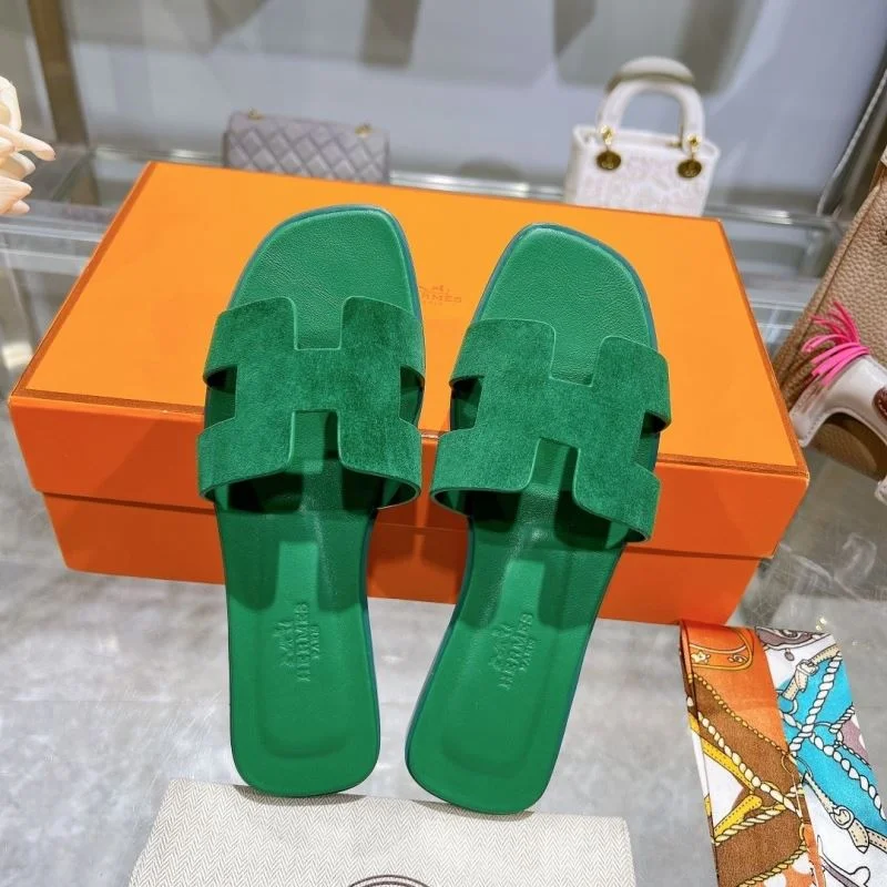 Top mirror Hermes Slippers