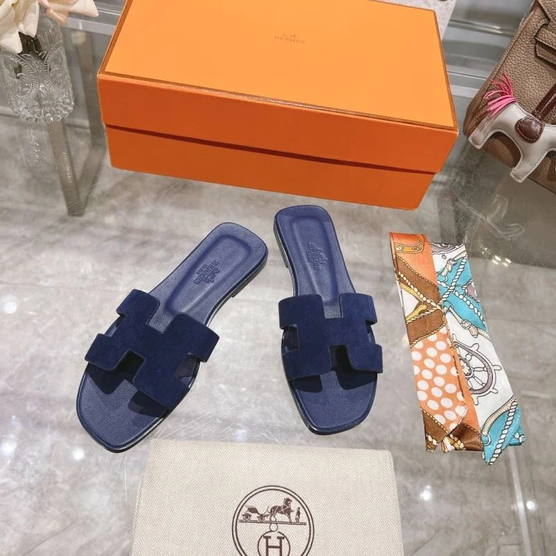 Brand-authenticated Hermes Slippers