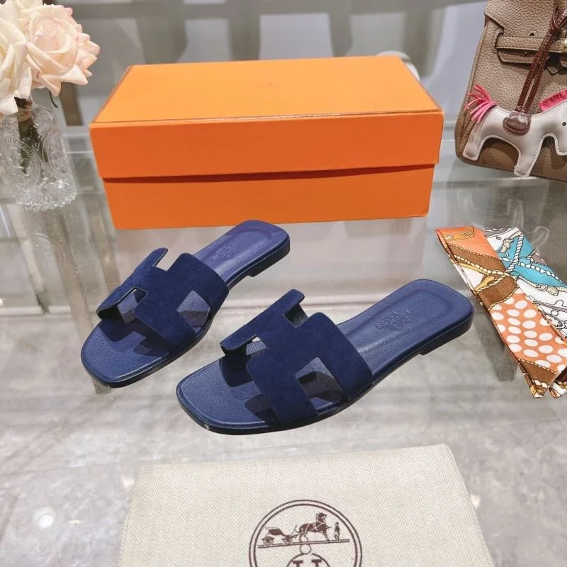 Brand-authenticated Hermes Slippers