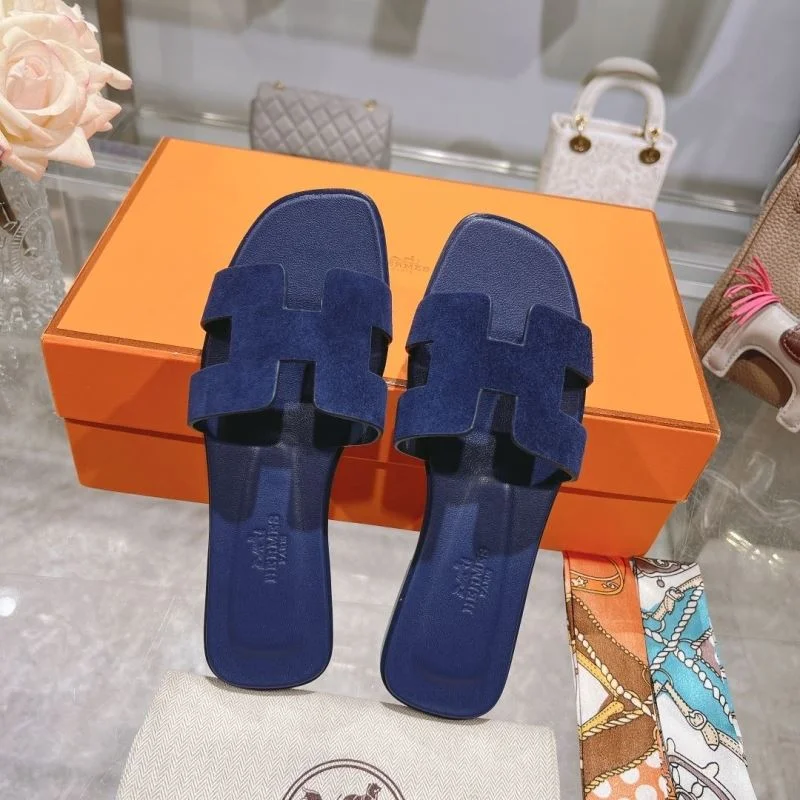 Brand-authenticated Hermes Slippers