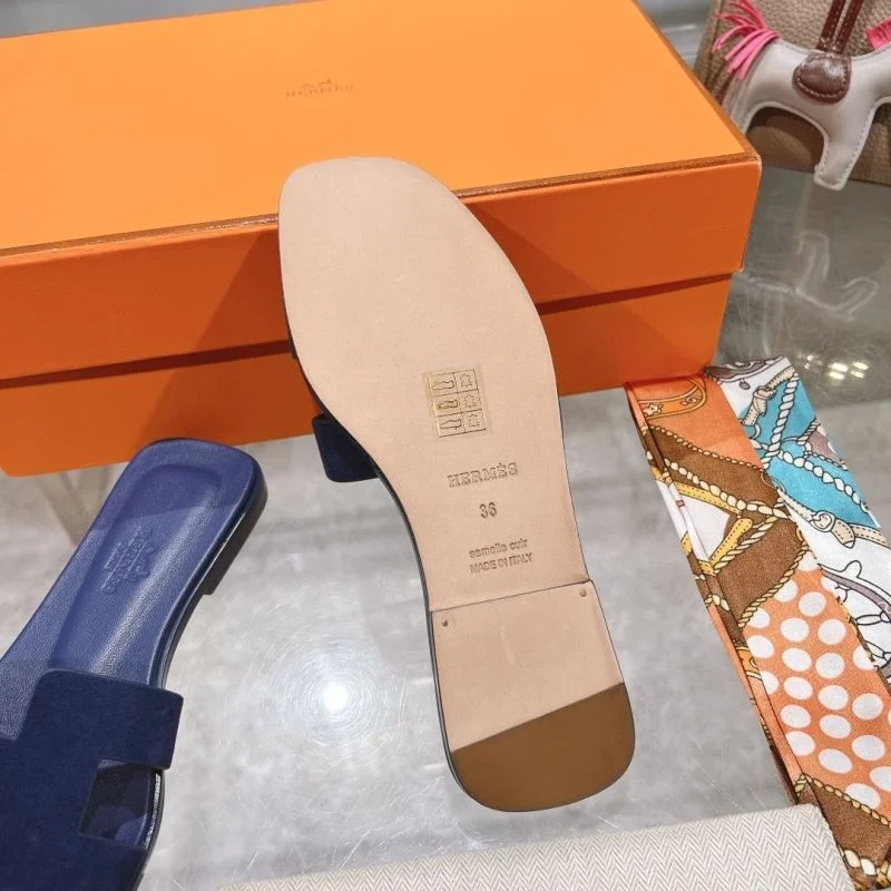 Brand-authenticated Hermes Slippers
